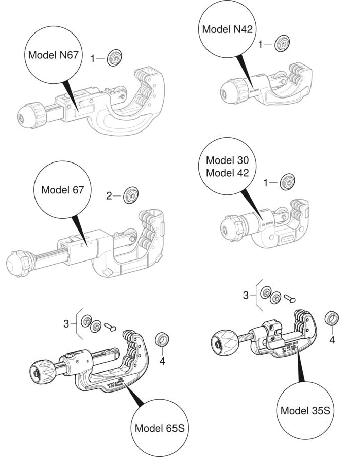Geberit Mapress pipe cutter R | Geberit product catalogue